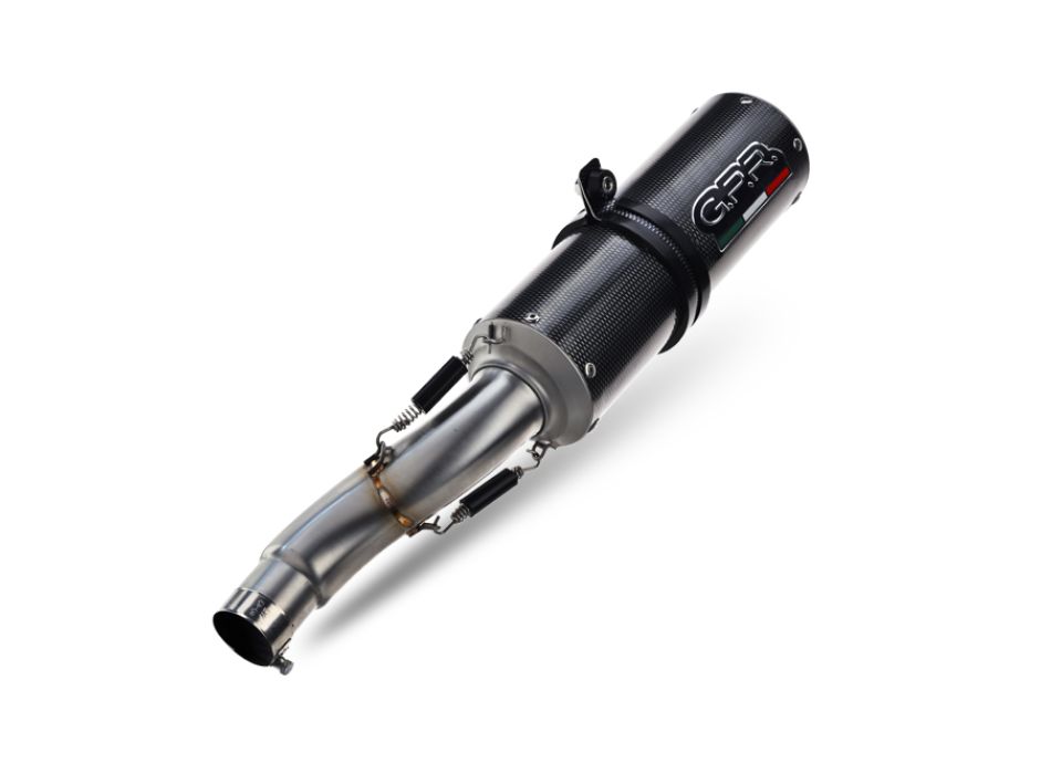 GPR exhaust compatible with Suzuki GSX-R1000 2007-2008, M3 Poppy , Dual ...